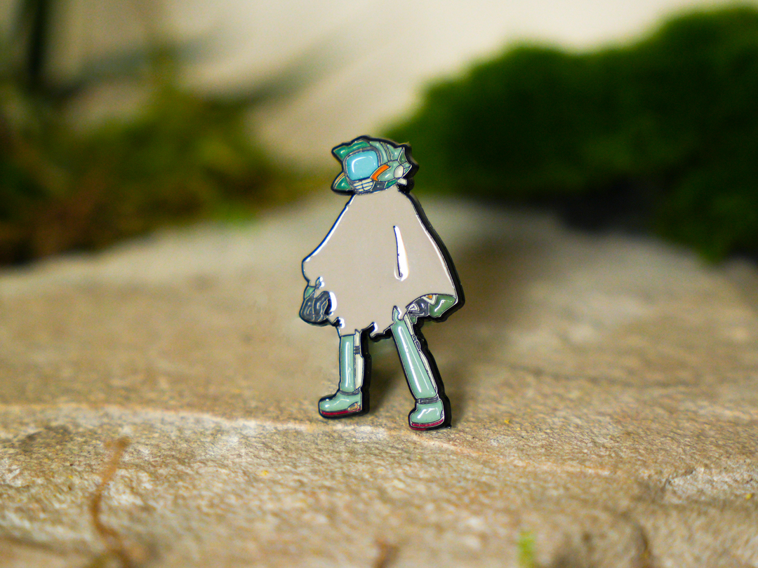 Billy the Lich Pin (Glow in the dark) – Thenamel